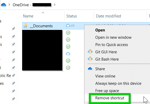 FIX: We can't sync this folder or Unable to sync shortcut OneDrive