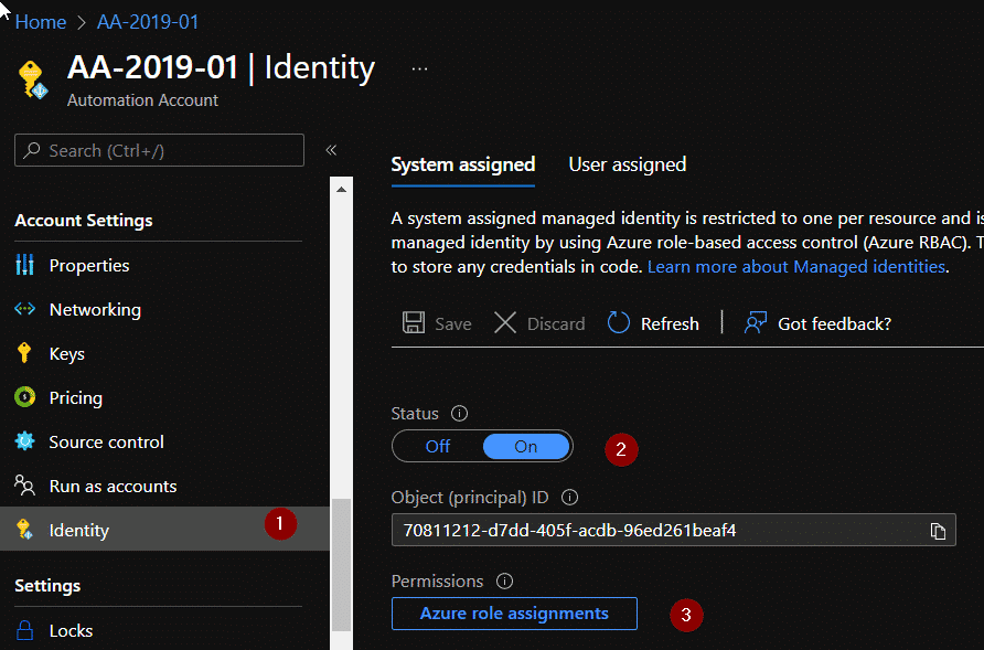 How to use Key Vault Secrets in Azure Automation PowerShell