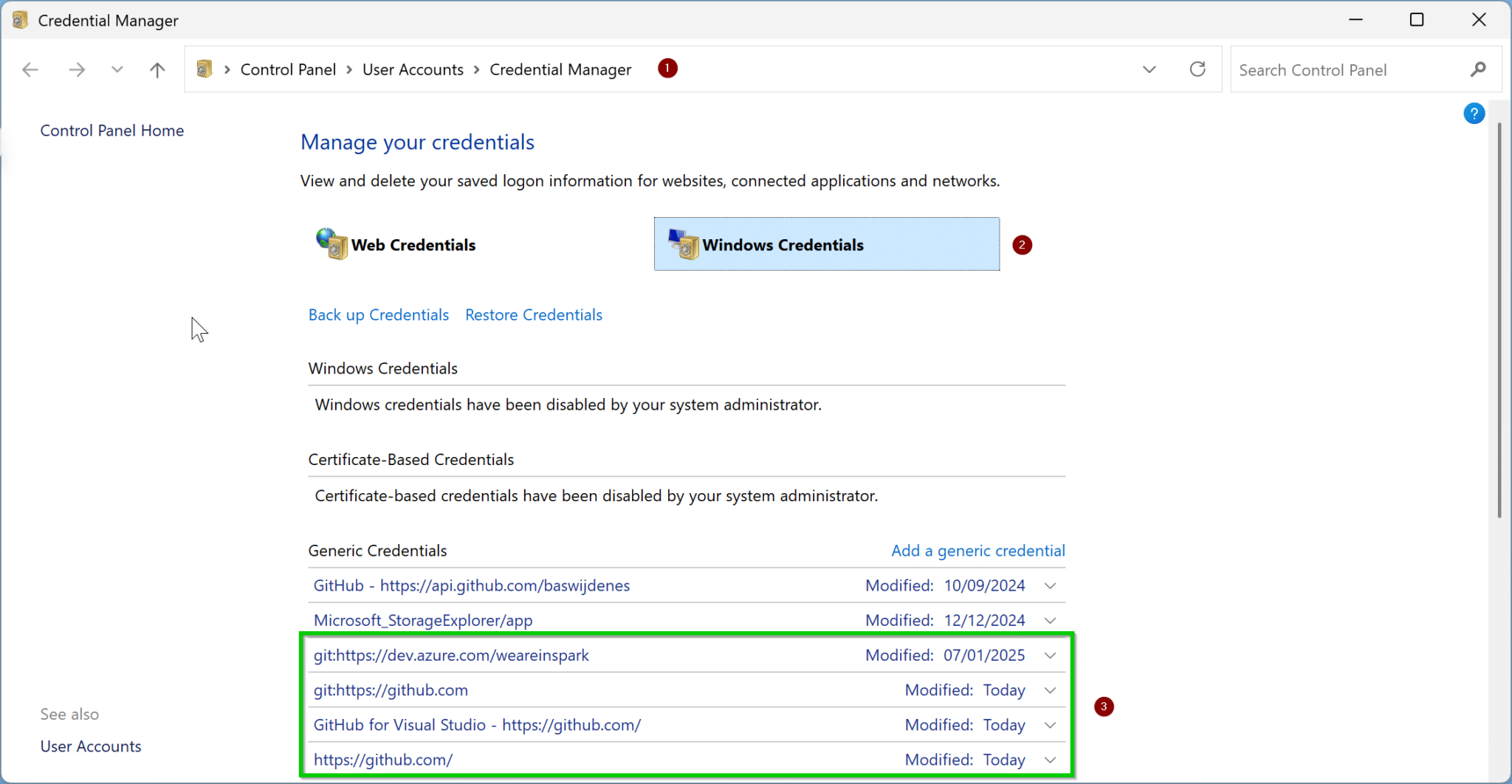 FIX: The organization has enabled or enforced SAML SSO